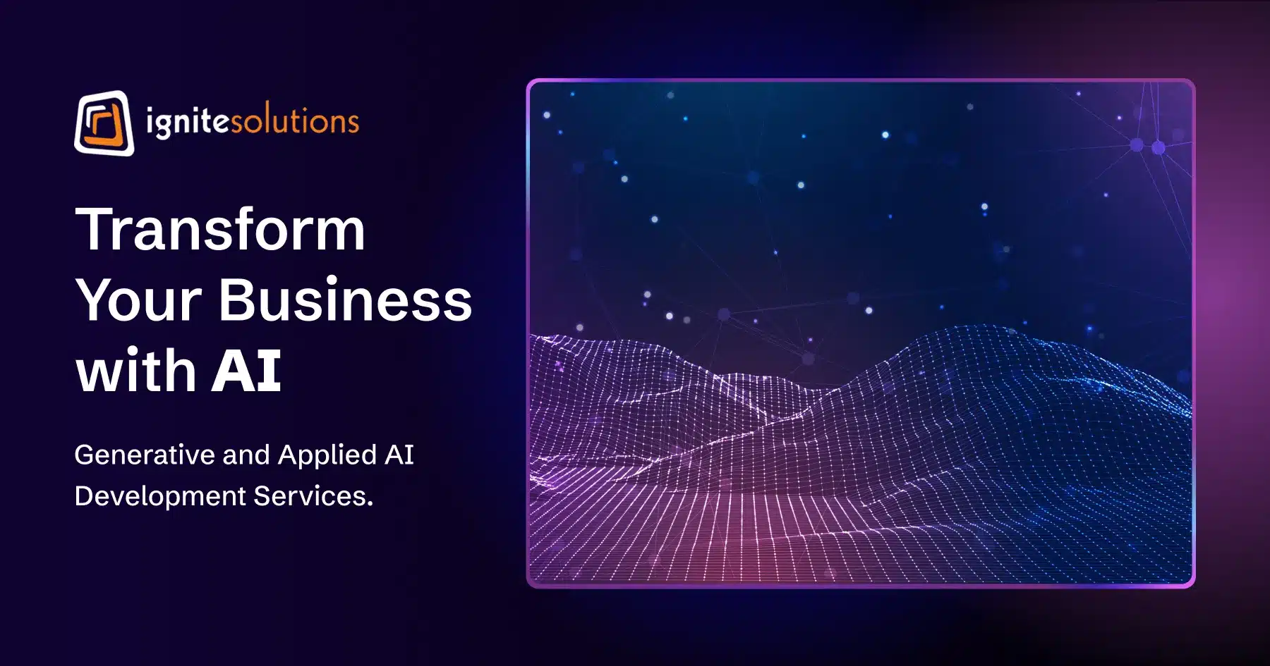 AI ML Development Services | Ignite Solutions